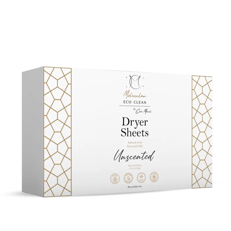 Molecular Eco Dryer Sheet: Eco-Friendly Softness with Cocó March
